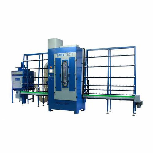Automatic sandblasting machine - GLASS 1500/2000 - Sant-Tech - injector ...