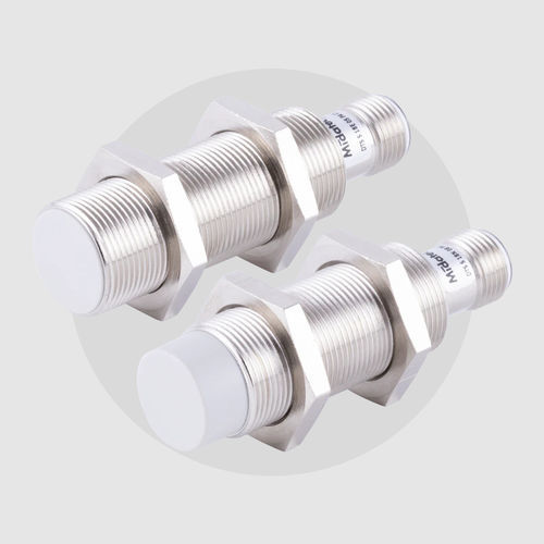 Inductive proximity sensor - Midatec - cylindrical / M12 / PNP