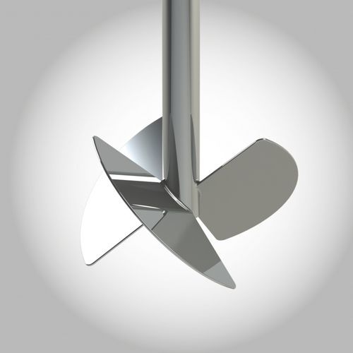 3-blade impeller - ELEPHANT EAR - Marllin - Rushton turbine / for agitators