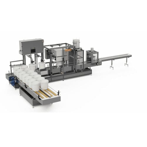 Automatic filling capping and sealing machine - MAMBA series - impac ...