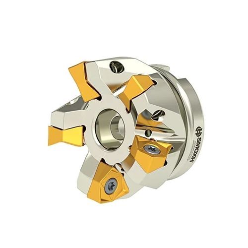 Shell-end milling cutter - TK90 WNHU08 D63 A22 Z05-H - SMOXH CUTTING TOOLS - corner rounding ...