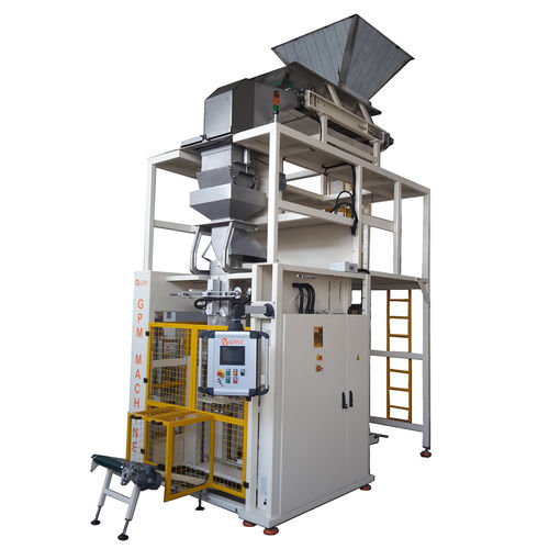 Vertical bagging machine - 25 KG - GPM - FFS / servo-driven / for the ...
