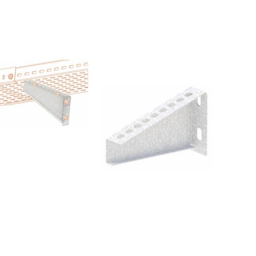 Cable tray support - courbi - metal / wall-mounted / fixed