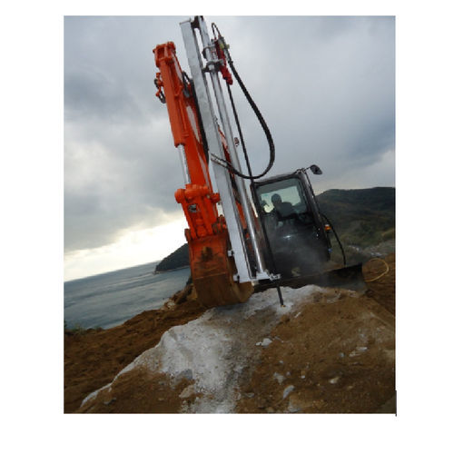 Pneumatic drill attachment - UDR series - Hirado Kinzoku Kogyo - for ...