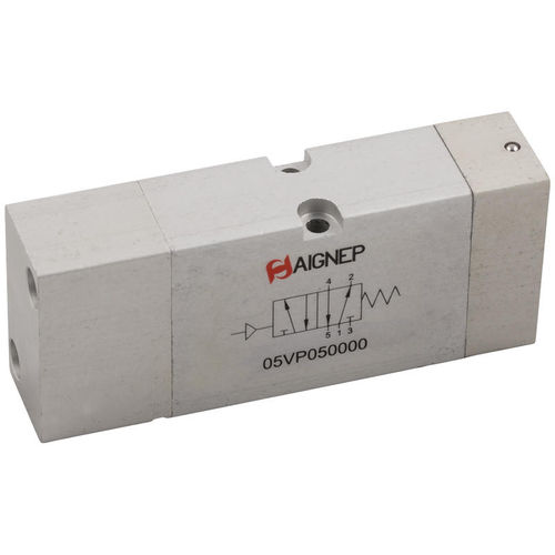 Spool pneumatic directional control valve - 05VP series - AIGNEP - pneumatically-operated / 5/2 ...