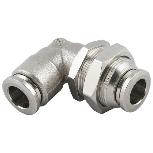 Bulkhead fitting - 40060V series - AIGNEP - hydraulic / for compressed ...