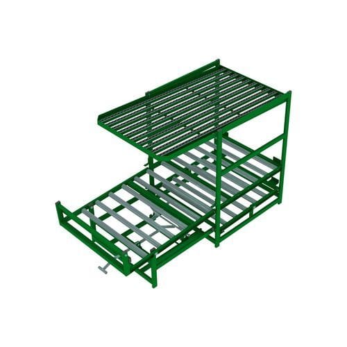 Storage shelf - Dynamic Pallet Rack - PIBRA - Industrial Solutions