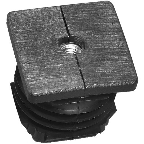 Square plug - CA_M series - PLASTEM - finned / male / PA