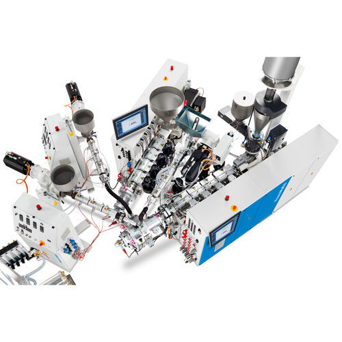 Pipe extrusion line - KraussMaffei - for PVC / for PO