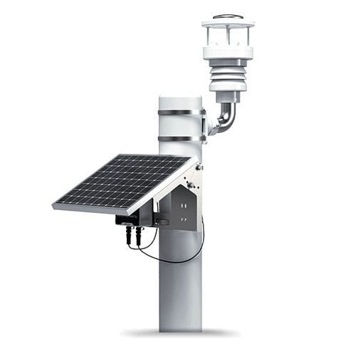 Wireless weather station - WTS506 - Milesight IoT - for solar power ...