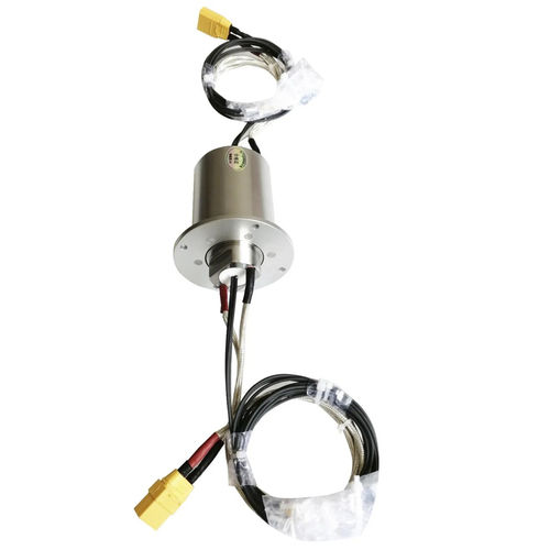 Flange electrical slip ring - DHS058-2-30A-3F - JiuJiang Ingiant ...