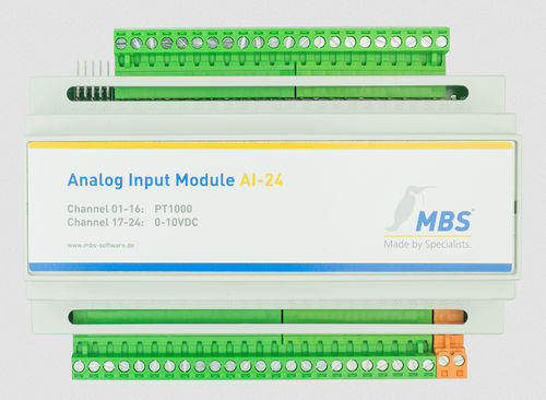 Digital I/O module - MBS GmbH - analog / RS485 / Modbus