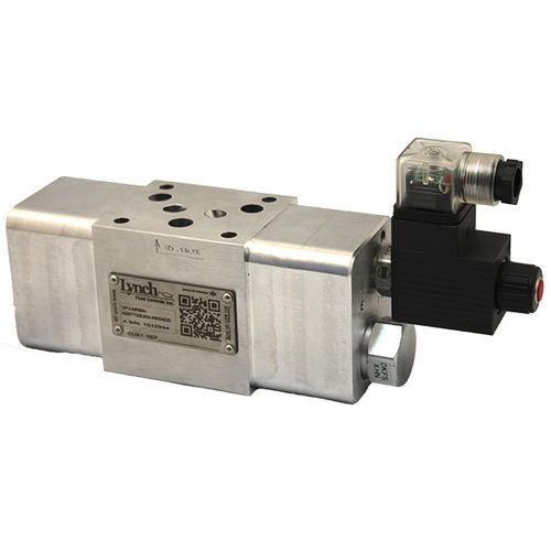 Solenoid-operated hydraulic directional control valve - Lynch Fluid ...