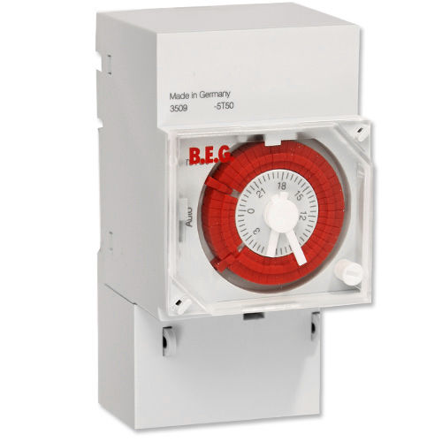 Analog time switch - TS-AD4 - B.E.G. Brück Electronic GmbH - DIN rail