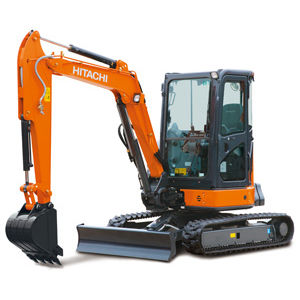 Mini excavator - ZX38U-5A - HITACHI Construction Machinery - crawler ...