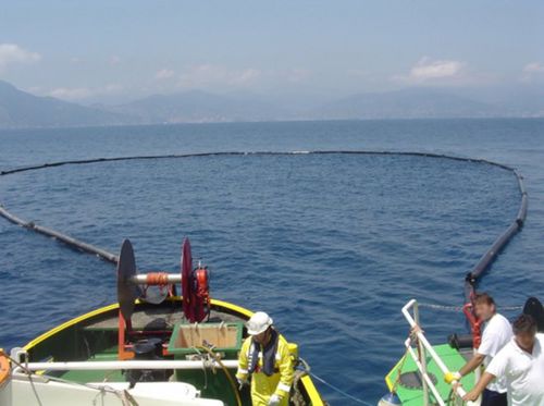 Inflatable containment boom - VBGH series - Vira Soluzioni