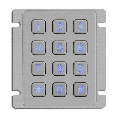 12-key keypad - CK-KE9473-BLBP - Clickin Industrial Co., Ltd. - panel ...