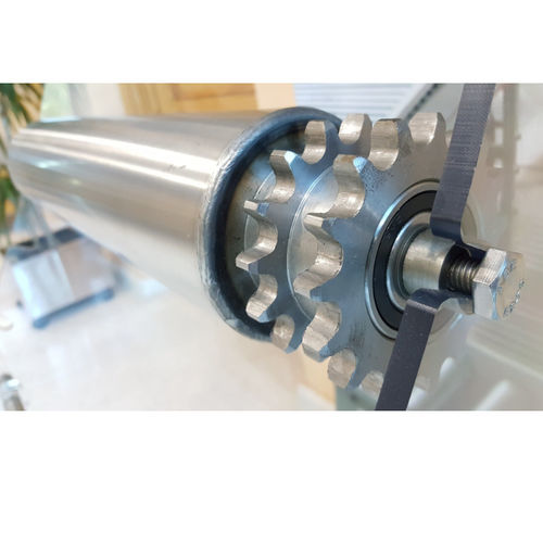 Chain drive conveyor roller - CP-1458M / M44-LH - Codimar S.L. - metal ...