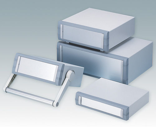 Portable enclosure - Unimet - Metcase - rectangular / modular / aluminium