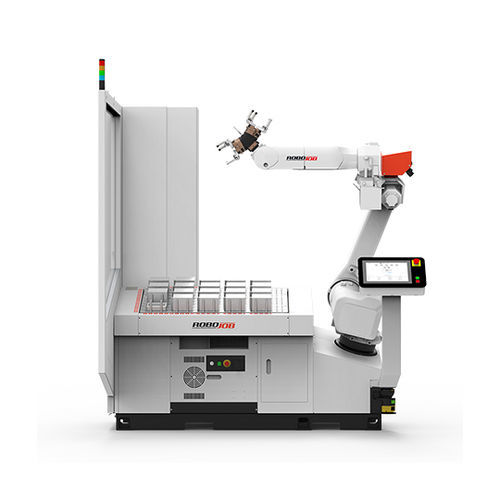 Robotic loading cell - Mill-Assist Essential - RoboJob - unloading ...