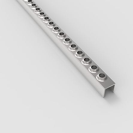 Sheet steel profile - LAD series - Staco Polska Sp. z o.o. - U-shaped ...