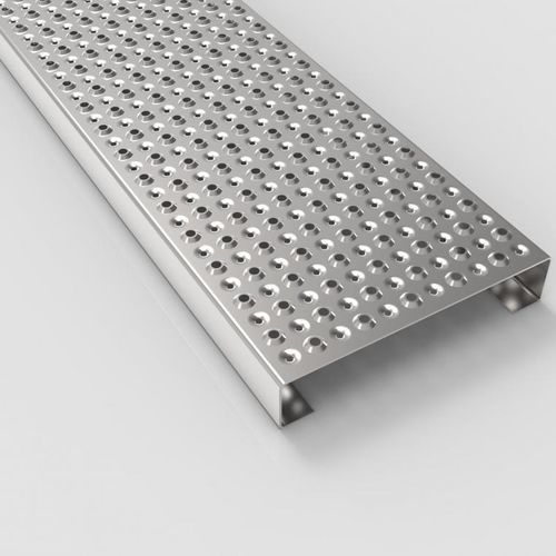 Steel grating AP 30 Staco Polska Sp. z o.o. perforated sheet metal heavy duty non slip