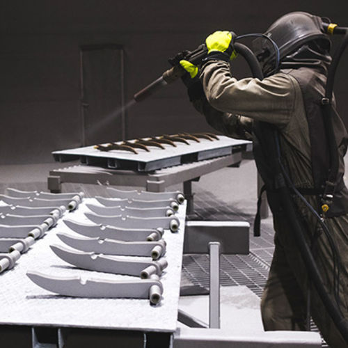 Steel blasting medium - DOT A/S - glass grit