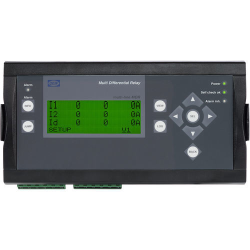 Current protection relay - MDR-2 series - DEIF - three-phase / AC / for ...