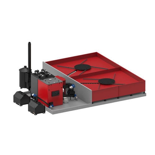 Monobloc burner - Veto Duo Spring Agitator - Ala-Talkkari - multi-fuel ...