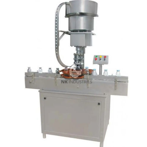 Pneumatic capping machine - NKCS-60 - N.K. INDUSTRIES - motorized ...