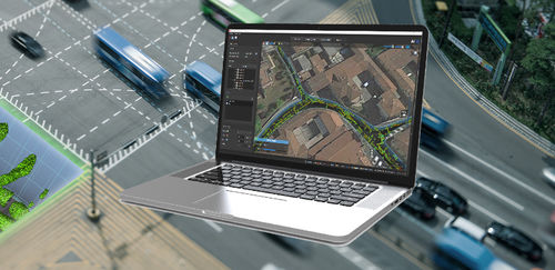 Analysis software - AiMaps - IDS GeoRadar - deep learning / process / network