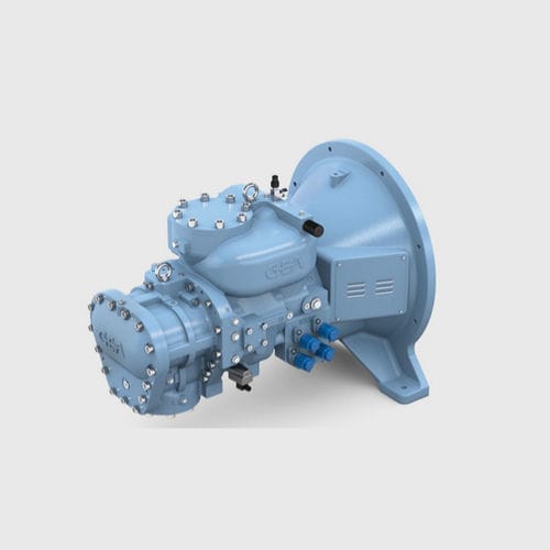 Screw compressor - GEA Grasso M - GEA Wiegand - air / electric / stationary