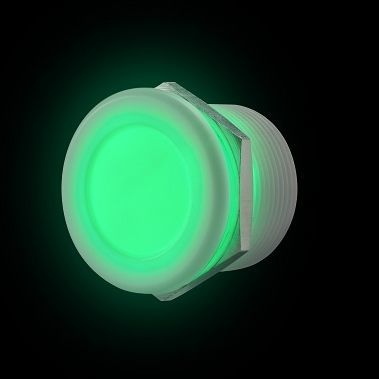 Piezo push-button switch - BPSI2 - Barantech - IP69K / illuminated / plastic