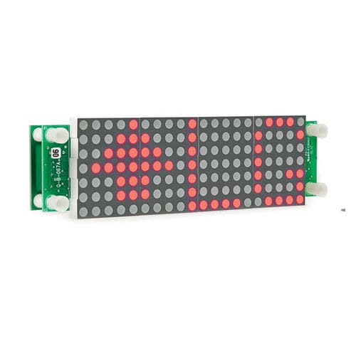 Dot-matrix display - ULS54H - Dewhurst - 3-digit / 17-segment / electronic