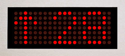 Dot-matrix display - ULS54H - Dewhurst - 17-segment / 3-digit / electronic