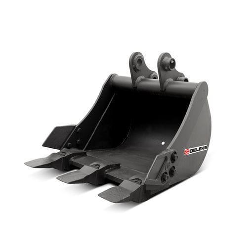 Standard tooth bucket - M100B300 - DELEKS - for excavators / 3 teeth