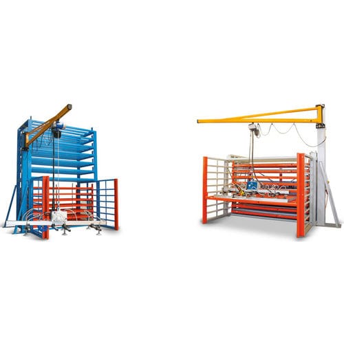 Sheet metal rack system - Relatech - storage warehouse / with drawers ...