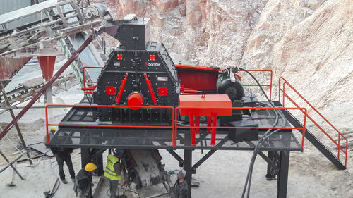 Impact crusher - TDK - Boratas Machinery - stationary / fine / high ...