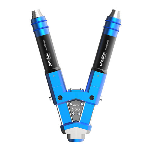 Resin micro-dispenser - eco-DUO330 - preeflow by ViscoTec Pumpen- u ...