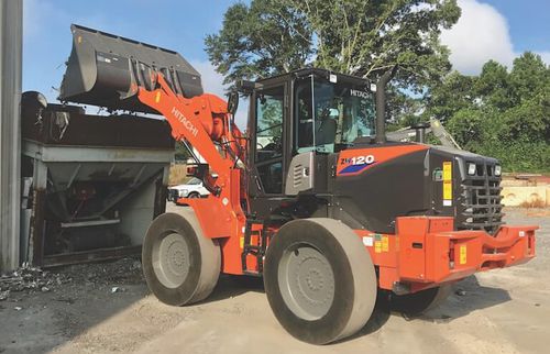 Wheeled loader - ZW120-6 - Deere-Hitachi Construction Machinery ...