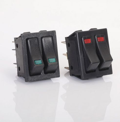 LED-illuminated switch - DB Series - Boltek Plastik - rocker / bipolar ...