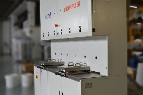 Automatic filling system - COLORFILLER - ITECH ITALIA - container / can ...