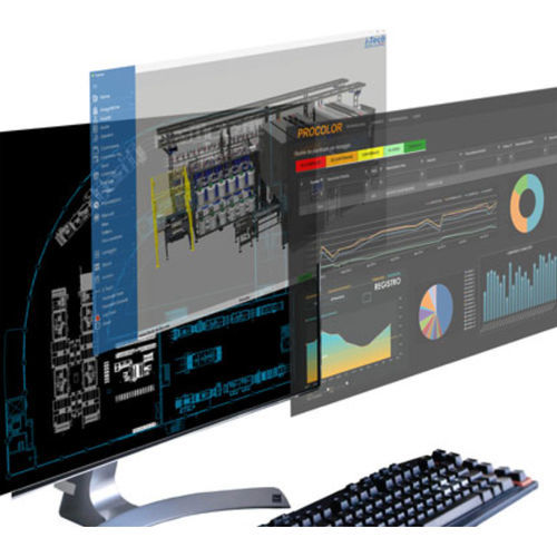 Management software - PROCOLOR - ITECH ITALIA - interface / monitoring ...