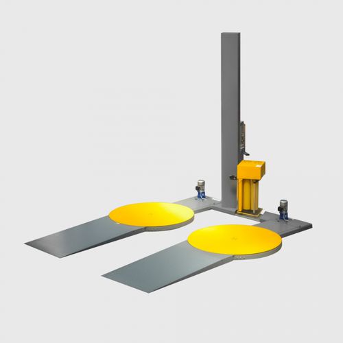 Twin turntable stretch wrapper - ESTEZETA 2 - POLYCOMM - automatic