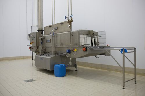 Mold washing tunnel - PRIAMO FOOD TECHNOLOGIES - rinsing / automatic ...