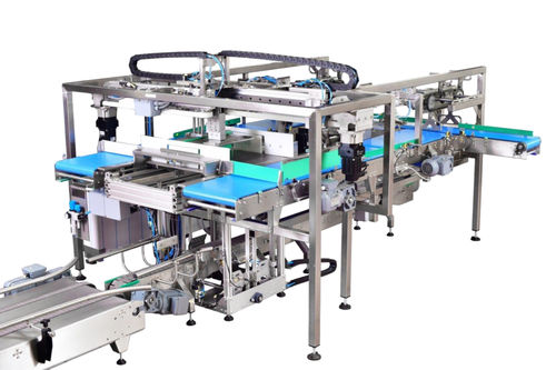 Semi-automatic loading system - DOVAINA UAB - automated / for the food ...