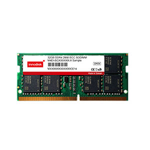 SO-DIMM memory module - DDR4 ECC SODIMM - Innodisk Corporation - DDR4 SDRAM / ECC / industrial