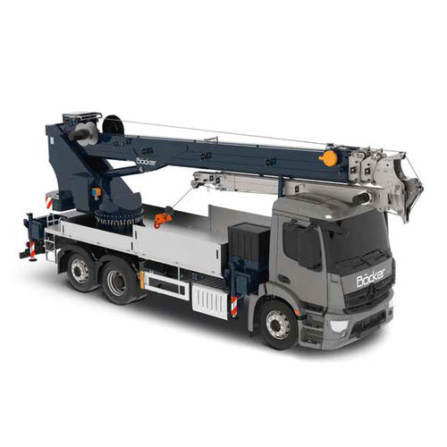 Truck-mounted crane - AK 46/6000 - Böcker Maschinenwerke GmbH - luffing jib / for construction ...