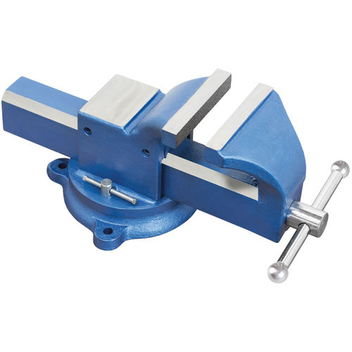 Bench-top vice - 0036/100G - FERVI - hand / swivel / steel
