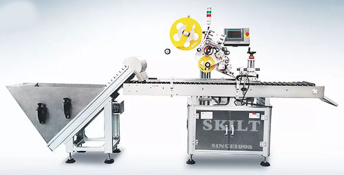 PLC-controlled labeling machine - PWM-ALS104 - skiltpack - horizontal